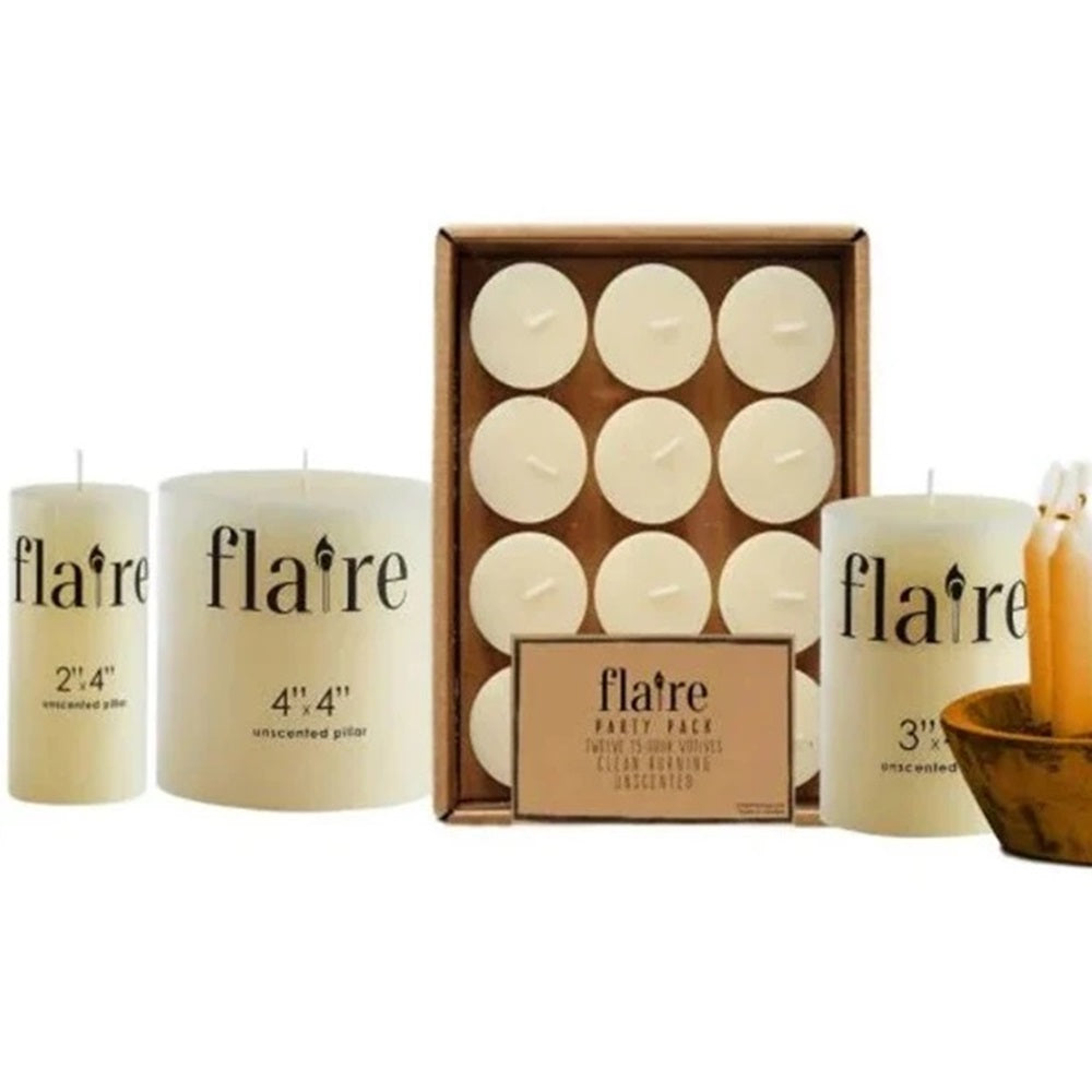 Flair Unscented Candles – Cokas Diko Home