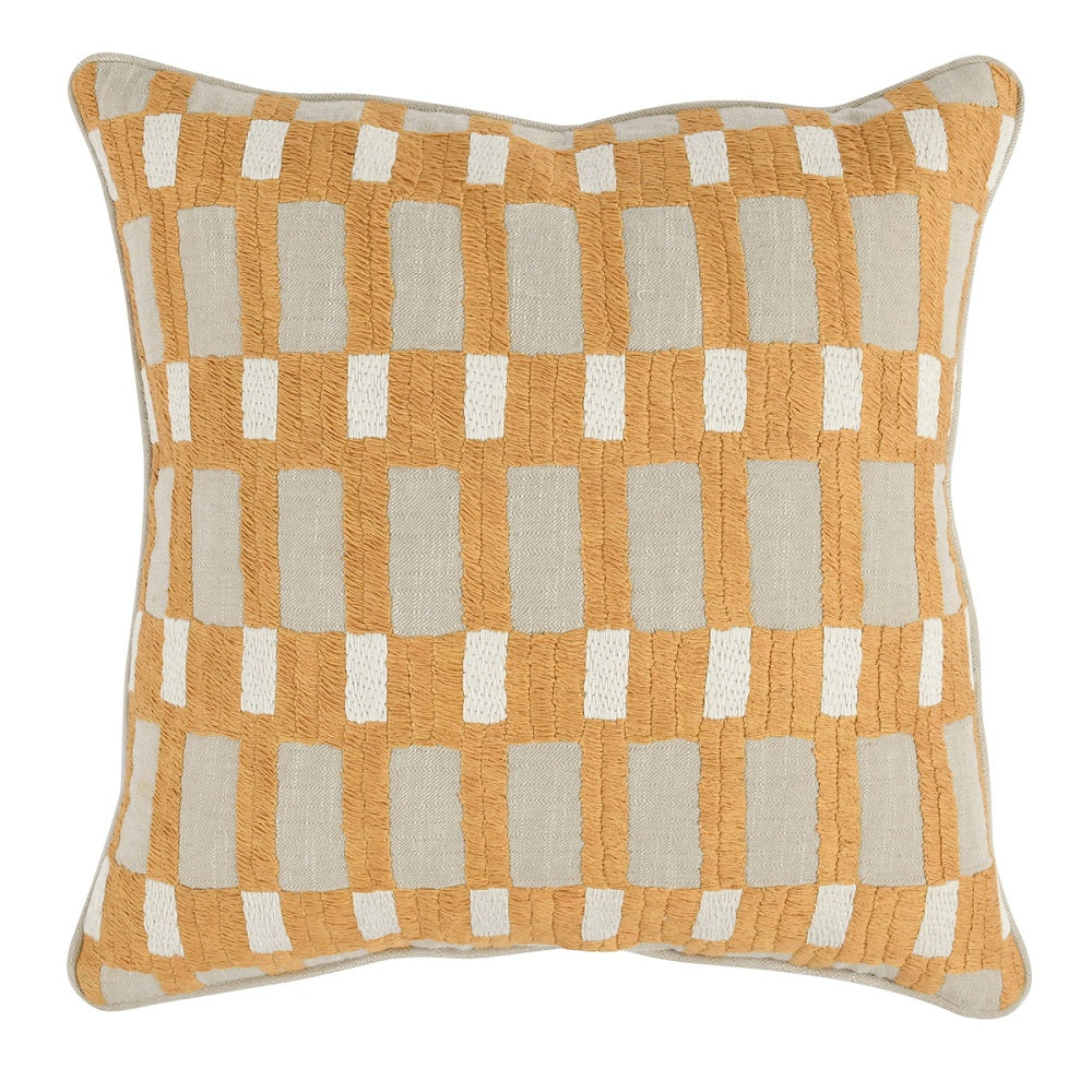 Jayson Yellow Pillow 22" – Cokas Diko Home